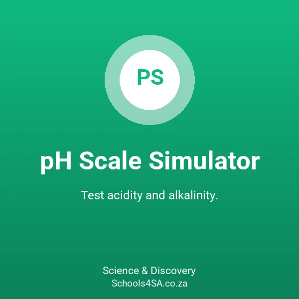 pH Scale Simulator - Science & Discovery | Schools4SA